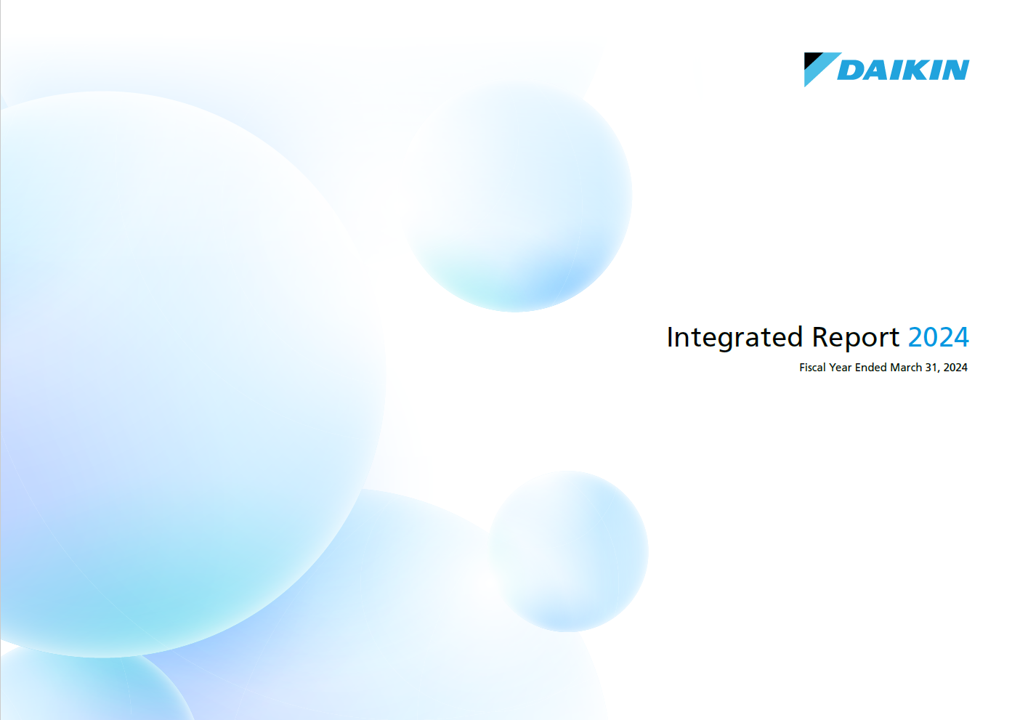 Daikin Industries Ltd. publishes its Integrated Report 2024 | Daikin